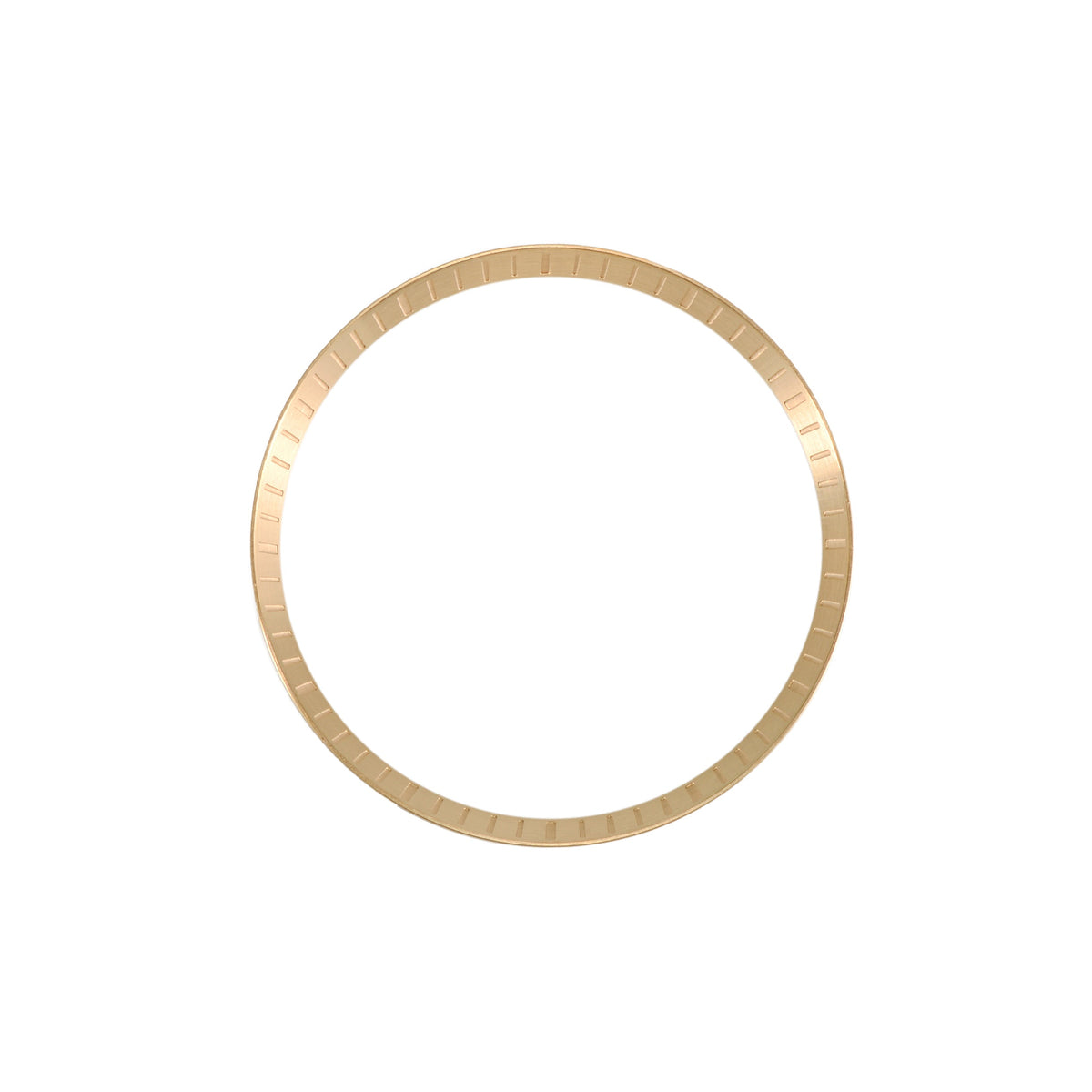 SKX / SRPD Chapter Ring: Brushed Gold Stainless Steel with Minute ...