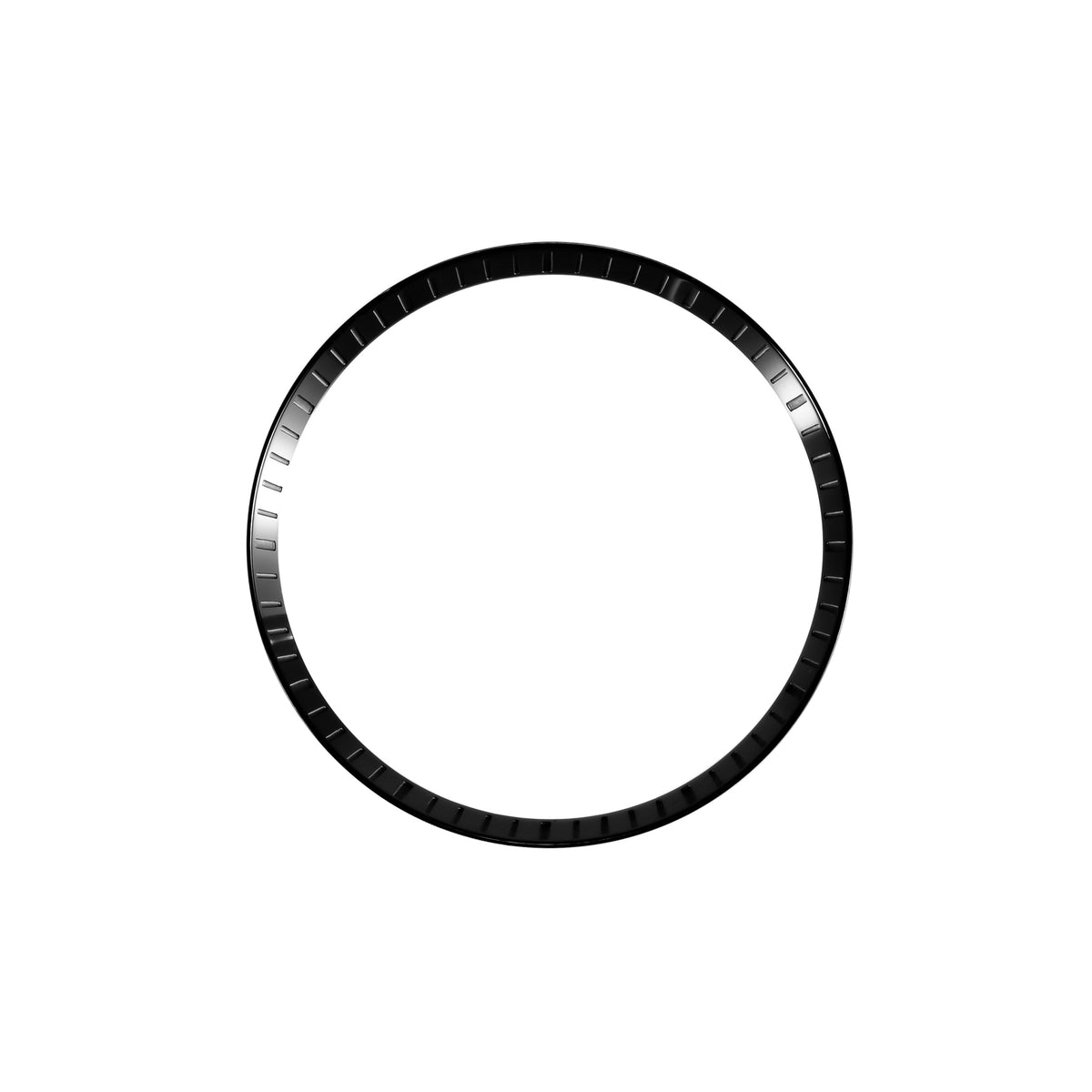 SKX / SRPD Chapter Ring: Polished Black Stainless Steel with Minute ...