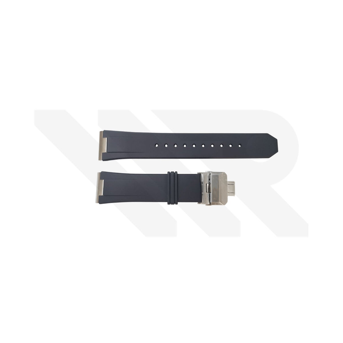 Replacement Rubber Strap with Custom Endlink Compatible with Citizen ...