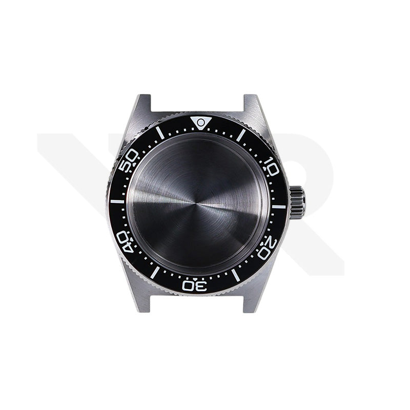 62MAS Case Set for Seiko Mod: Seiko Style Black Ceramic Bezel Insert ...