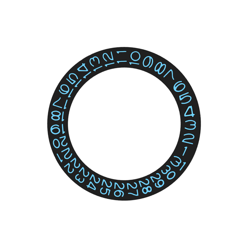 NH35 Date Disc - Sky Blue | WR Watches